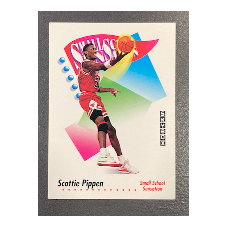 SCOTTIE PIPPEN 1992 SKYBOX SMALL SCHOOL SENSATION