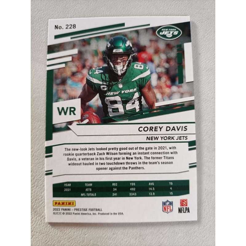 COREY DAVIS 2022 PANINI PRESTIGE