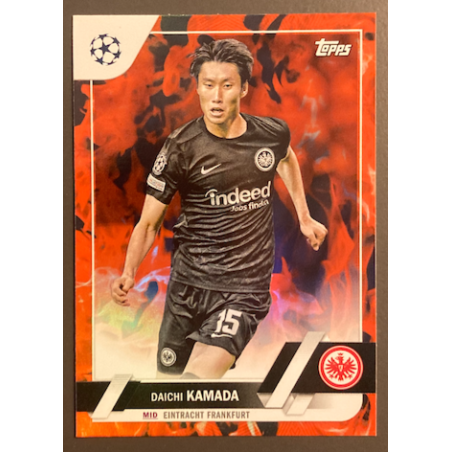 DAICHI KAMADA 2022-23 TOPPS UEFA COMPETITIONS INFERNO