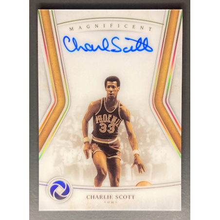 CHARLIE SCOTT 2018-19 Panini Opulence Magnificent Autograph 54/79